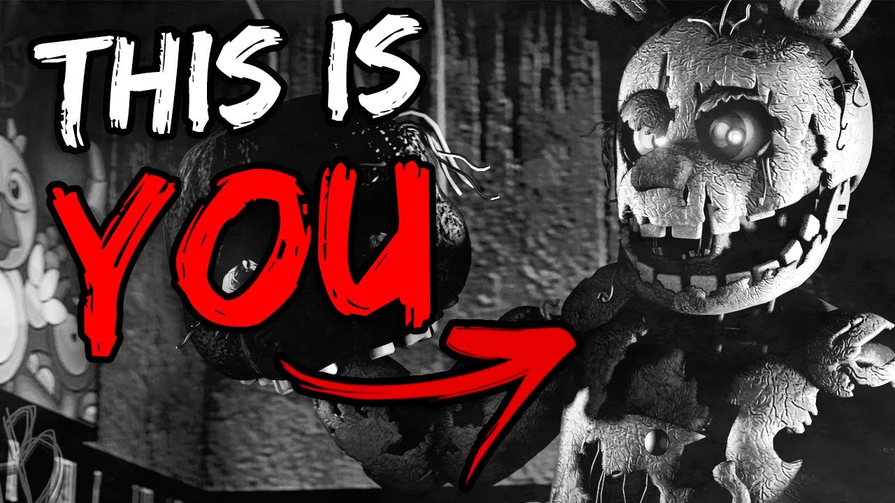 You Are Springtrap | FNAF Springlock Victims #shorts - YouTube