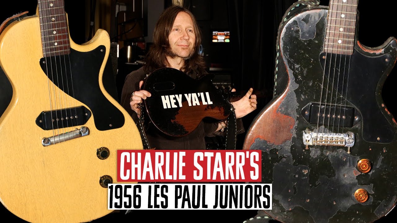 Charlie Starr's 1956 Gibson Les Paul Juniors [Blackberry Smoke] - YouTube