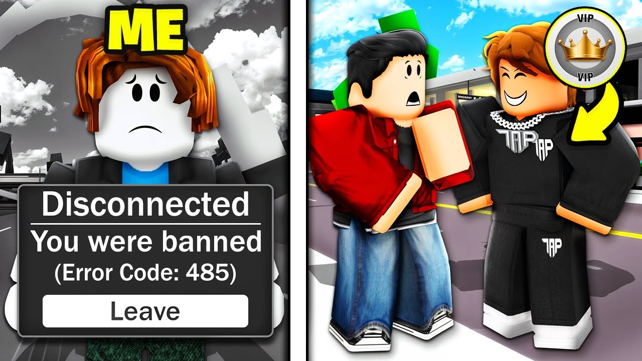 I Got BANNED as a NOOB, So I Revealed My VIP.. (Brookhaven RP) - YouTube
