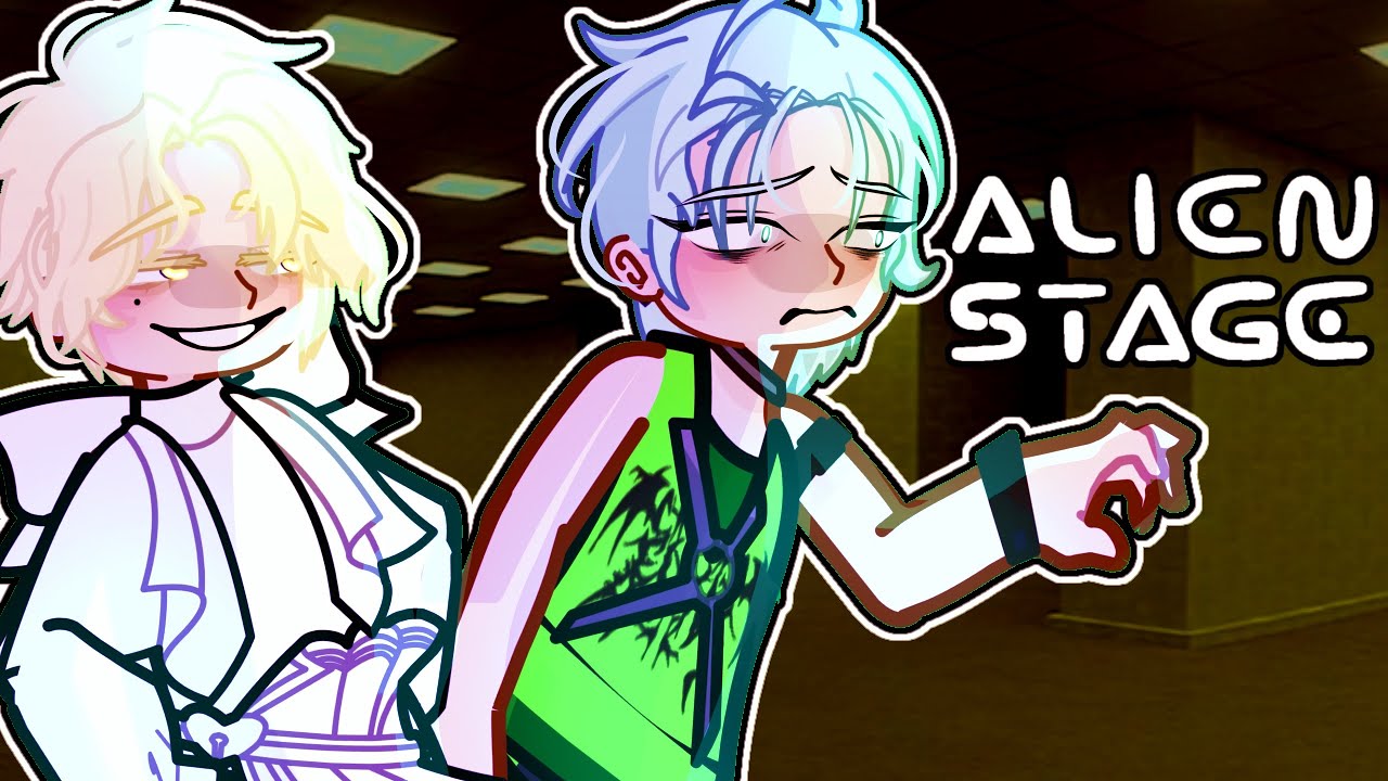 Alien Stage reacts to themselves ANGST 👽🖤 Gacha Alien Stage reacts to ...