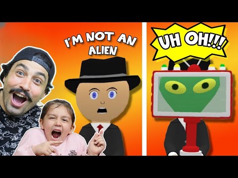 BABAM BİR UZAYLI MI 😨 Find The Alien 2