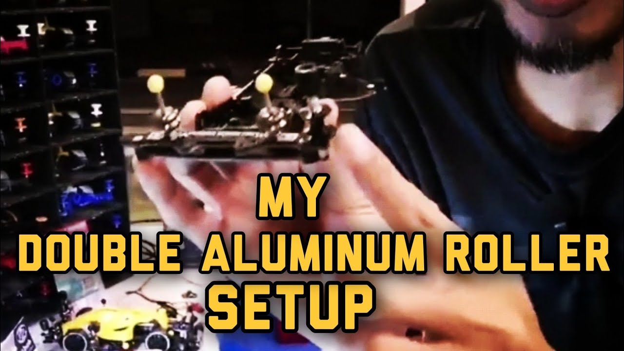 Tamiya - How I setup my Double Aluminum Rollers for my BMAX setup - YouTube