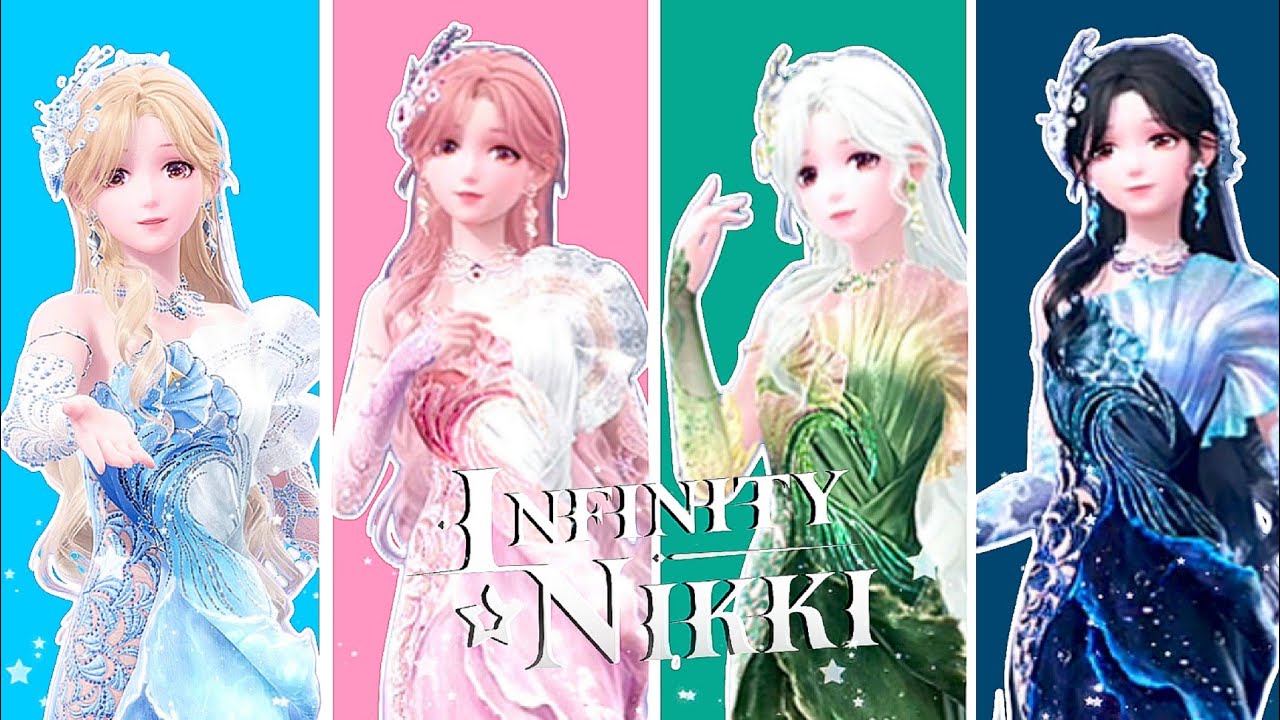 5 🌟 Outfit | Whispers of Waves - All Evolution Animations Showcase (Infinity Nikki) - YouTube