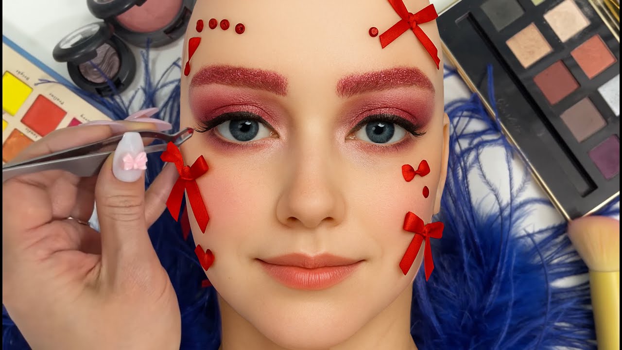 ASMR MAKEUP ON MANNEQUIN - YouTube