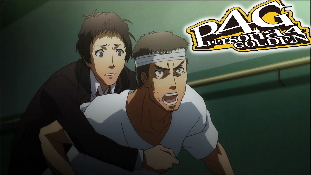 Persona 4 Golden Cutscenes : 【Comforting Dojima At The Hospital ...