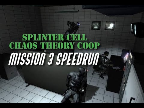 Splinter Cell Chaos Theory - Coop Mission 3 Chemical Bunker 100% ...