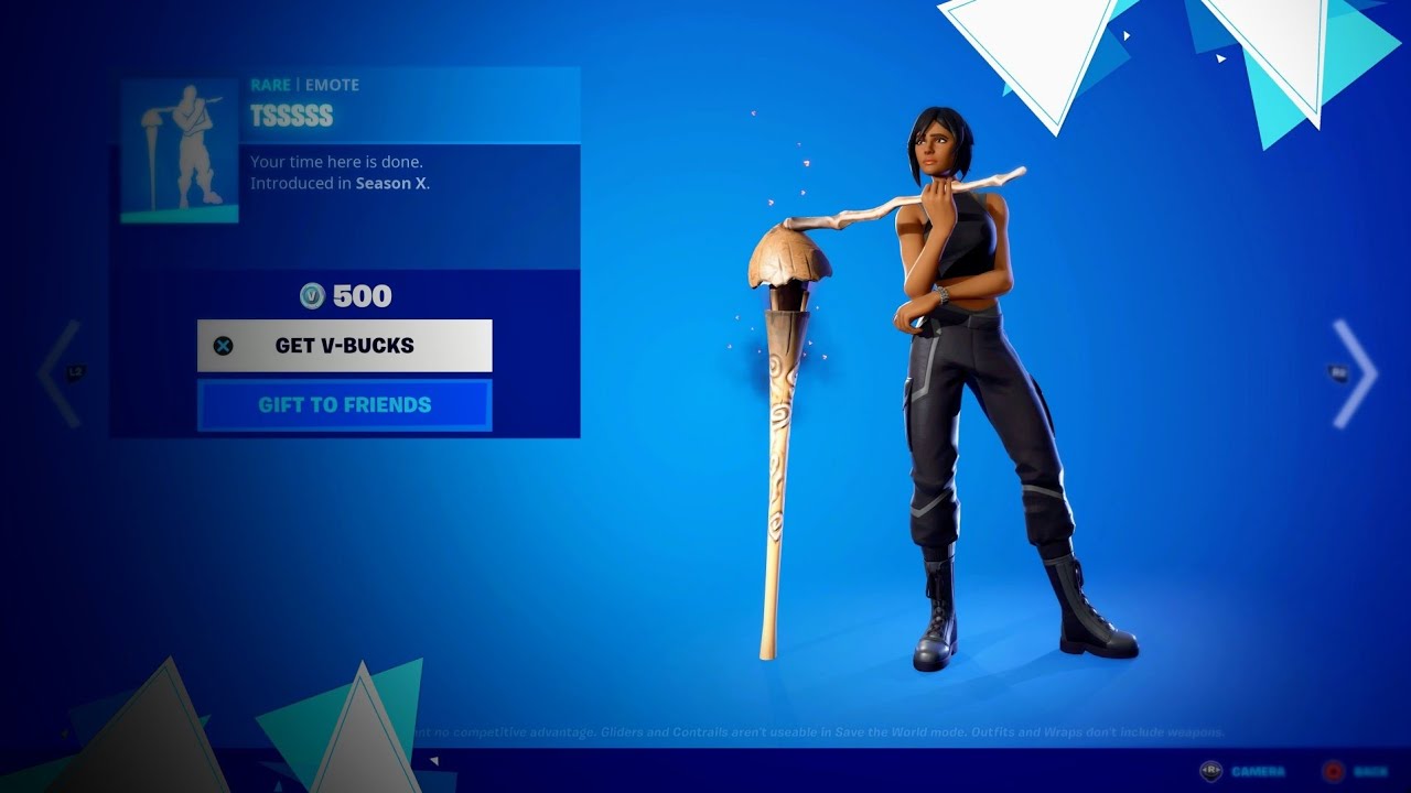 THE SUPER RARE (TSSSSS") EMOTE IS BACK! | Fortnite Item Shop Update ...