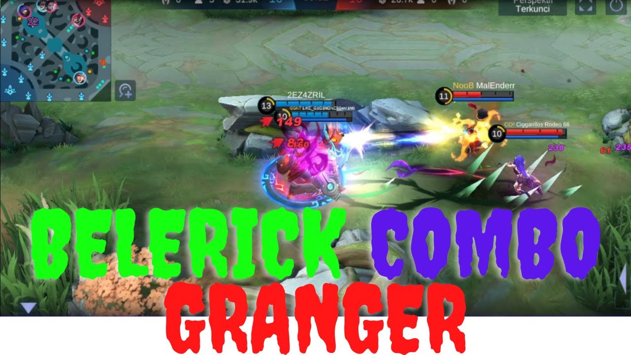 BELERICK COMBO GRANGER# belerick mobile legend# - YouTube