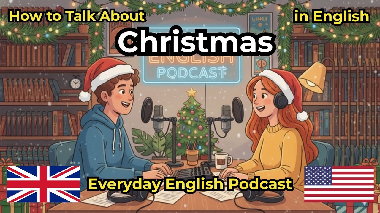 How to Talk About Christmas in English - YouTube