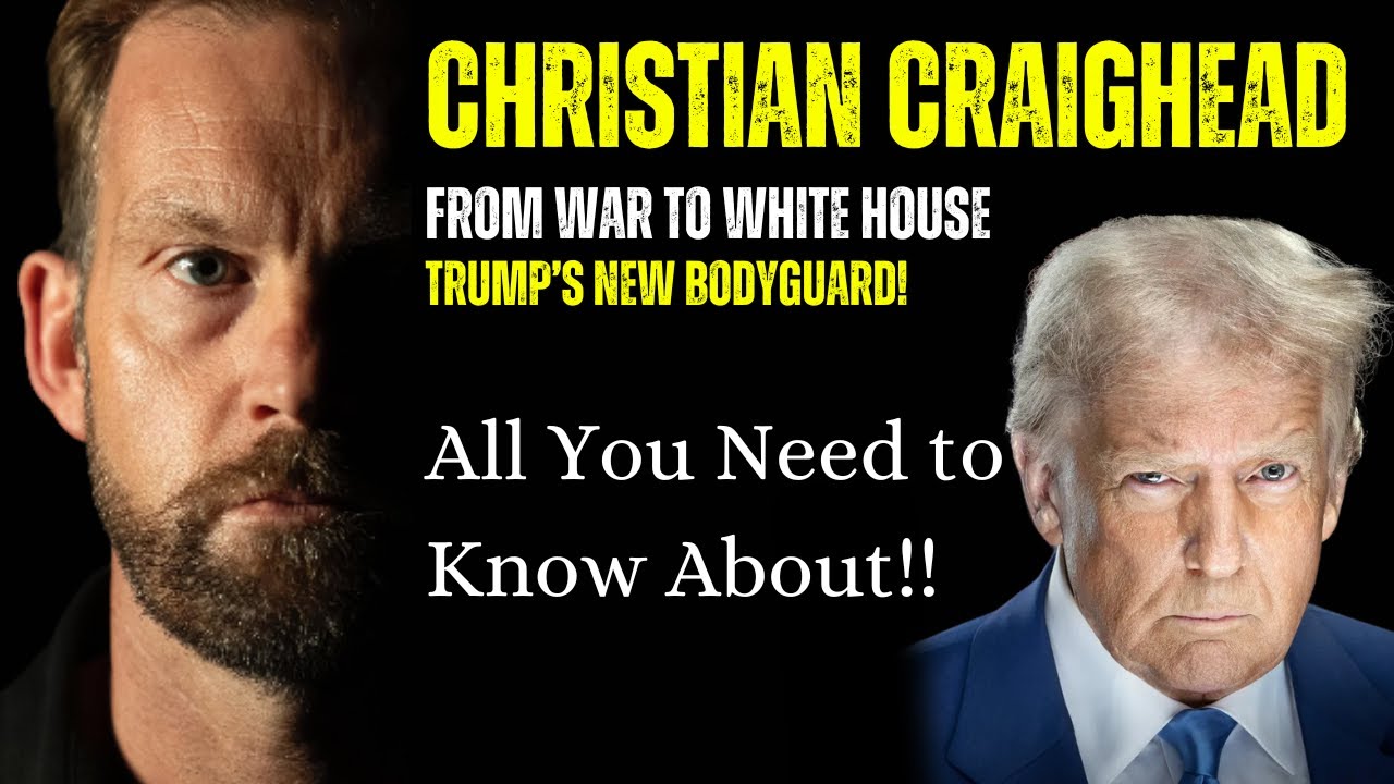 Who Is Trump’s New Bodyguard? SAS Hero Christian Craighead, the 'Obi ...