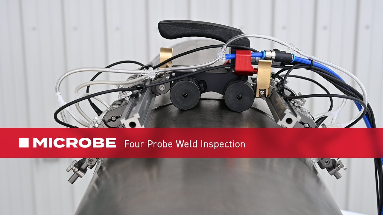 MICROBE - Four Probe Weld Inspection - YouTube