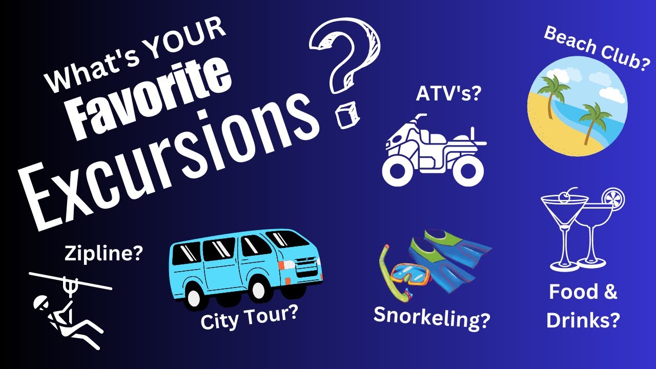 What are YOUR Favorite Types of Excursions? - YouTube
