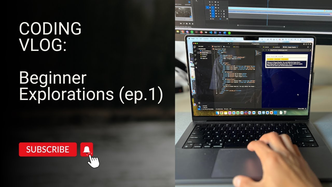 Coding Vlog Beginner Adventures Ep 1 Youtube