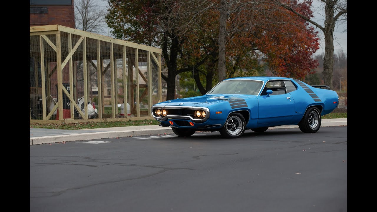 1972 Plymouth Road Runner Walk Around - Live Auction - BIDR Auctions ...