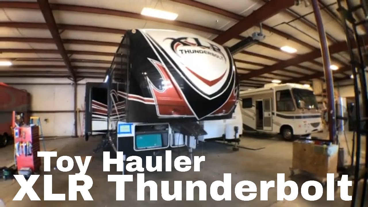 2016 XLR Thunderbolt - Toy Hauler - YouTube