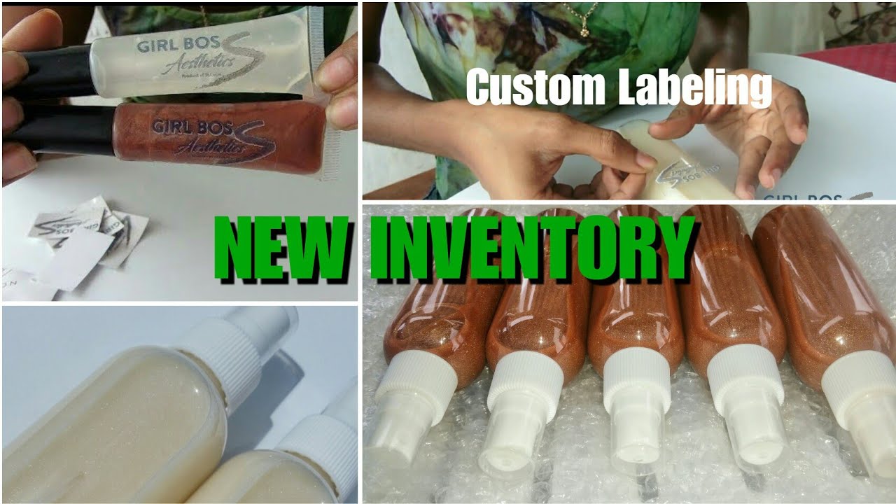 Labeling My Products, New inventory, relaunch | Entrepreneur Life EP. 4 ...