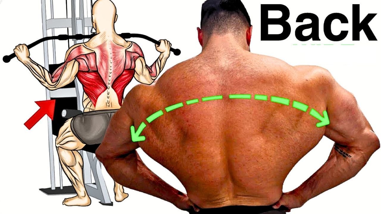 Back Workout - (6 Effective Exercises For Bigger Lats ) PART 1 # ...