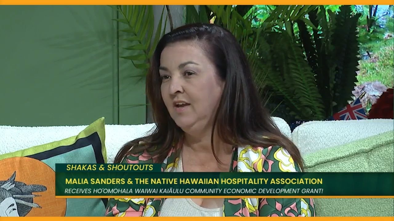 Shakas & Shoutouts: Congratulations to Mālia Sanders and NaHHA! - YouTube