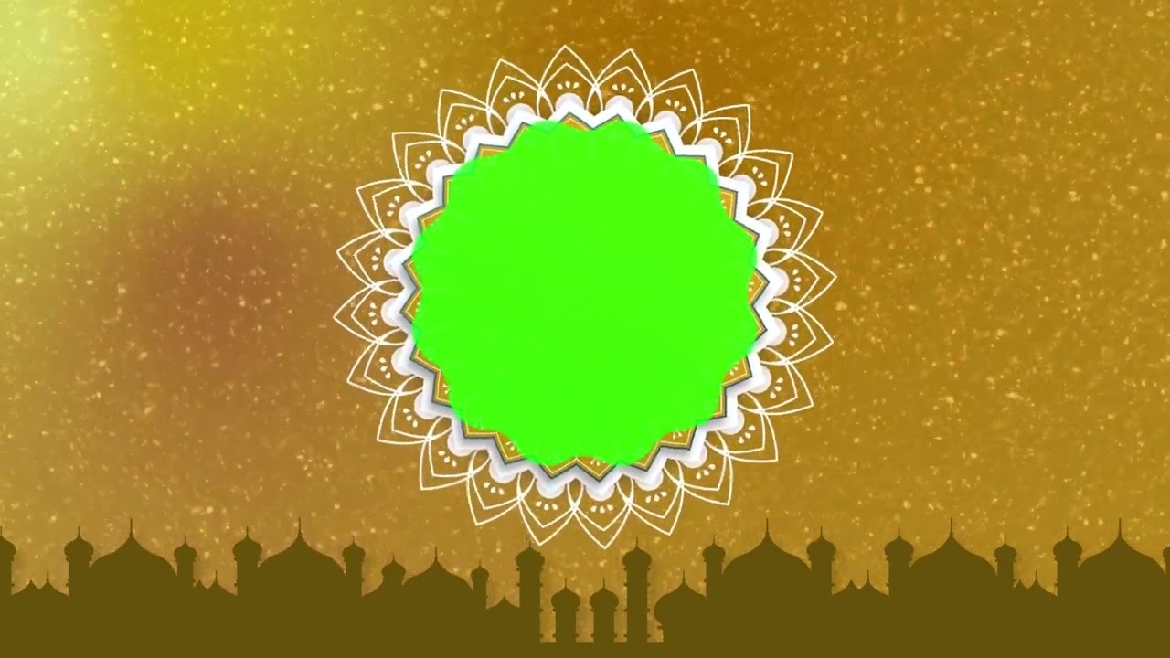Islamic channel logo intro in green screen #greenscreen #logo # ...