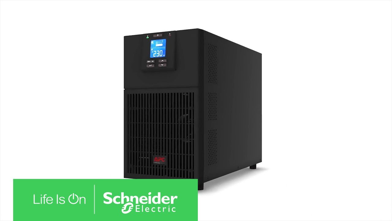 New from APC, Easy UPS 1 Ph Online - YouTube