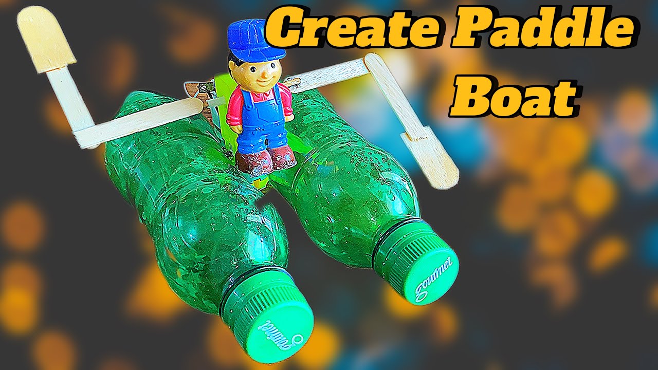 How To Make Motor Battery Boat Sinking Out Of 2 Plastic Bottles Science ...