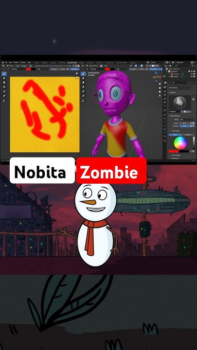 Making Doraemon Horror Zombie Game in Unity Engine | Part- 3 | unity tutorial | unity tutorial ...