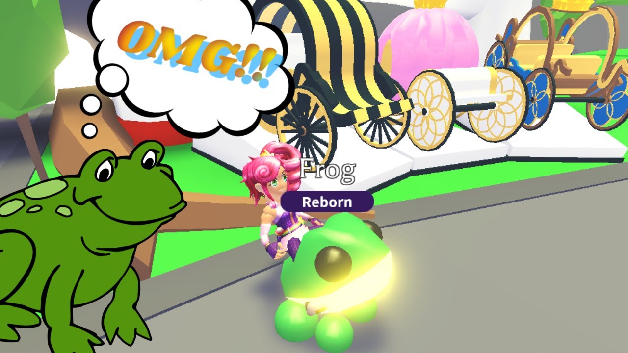 Just made a cute neon frog on Adopt Me Roblox - YouTube