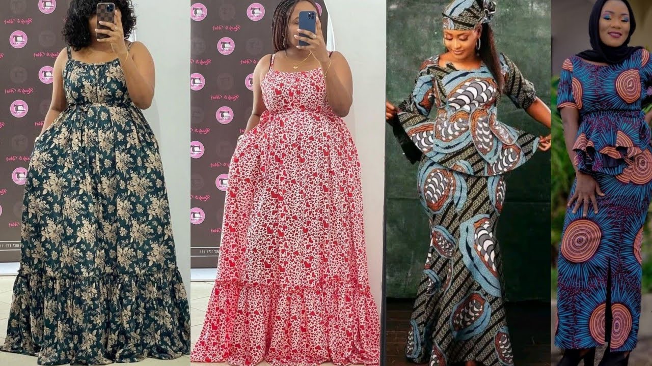 MISHONO MIPYA YA MAGAUNI YA VITENGE 2022-2023 || TOP ANKARA LONG ...