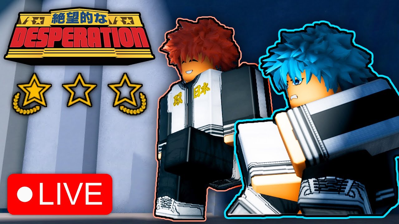 HOSU 1 STAR PD | Desperation Roblox (MHA CC GAME) - YouTube