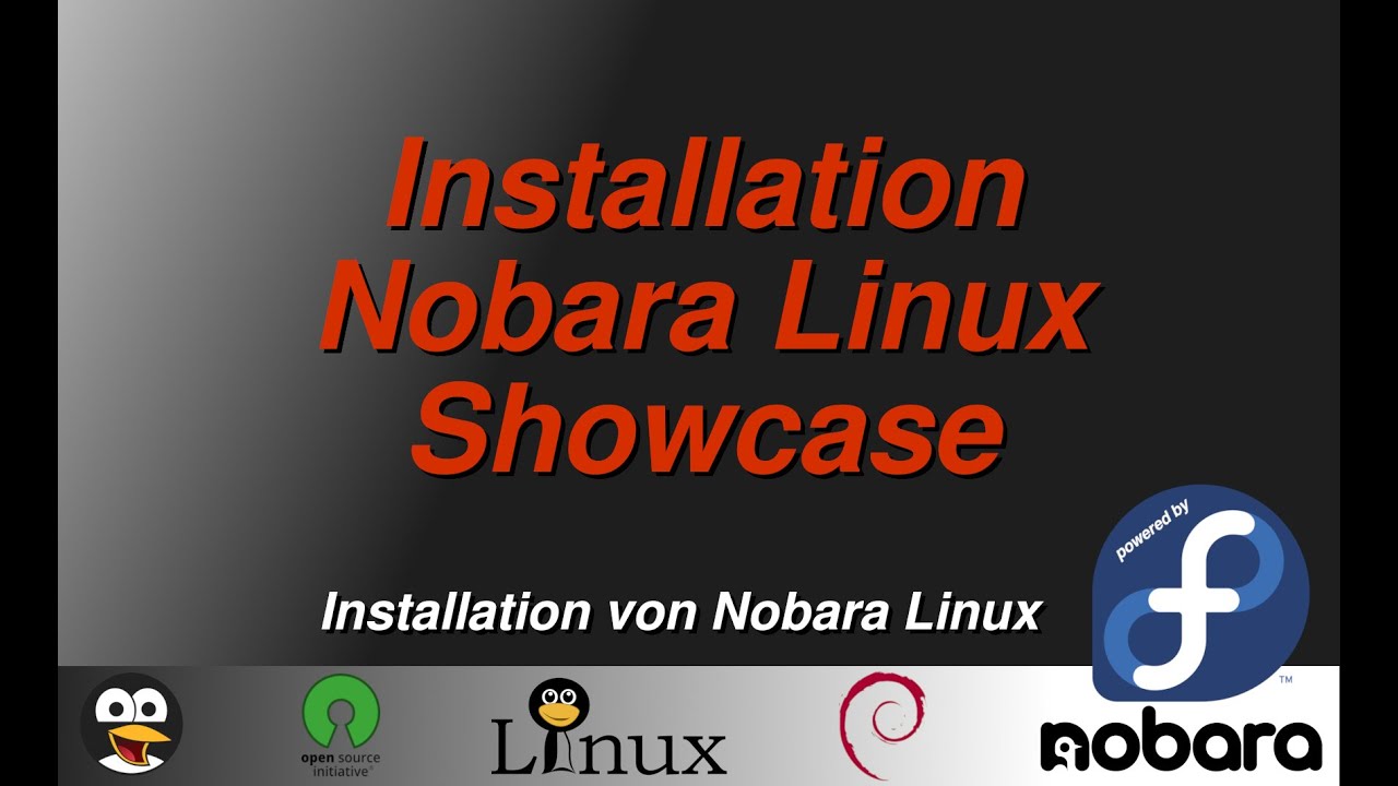 Installation von Nobara Linux 38 (KDE Plasma) / Linux für Gamer [GERMAN ...