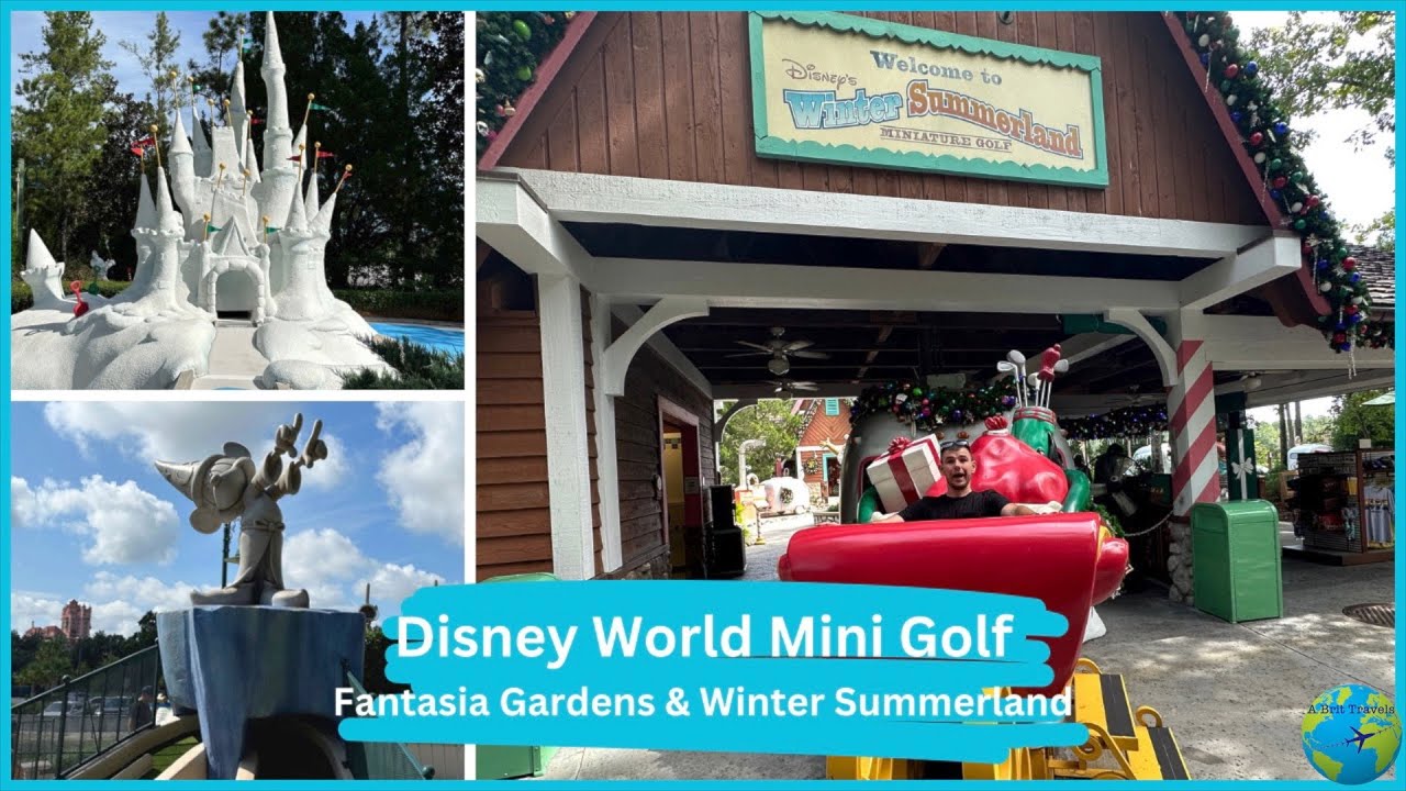 Disney World Mini Golf - Fantasia Gardens & Winter Summerland - Things ...