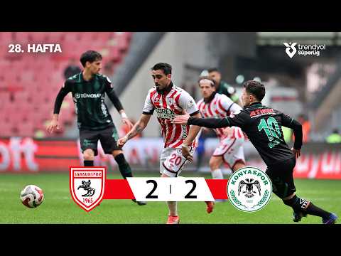 Samsunspor (2-2) Konyaspor - Highlights/Özet | Trendyol Süper Lig - 2025/26