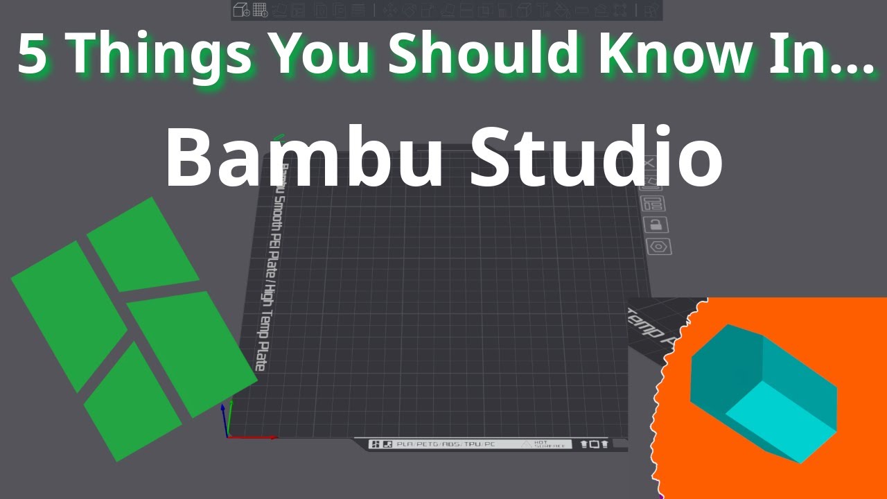 5 Bambu Studio Tools You Should Know - YouTube