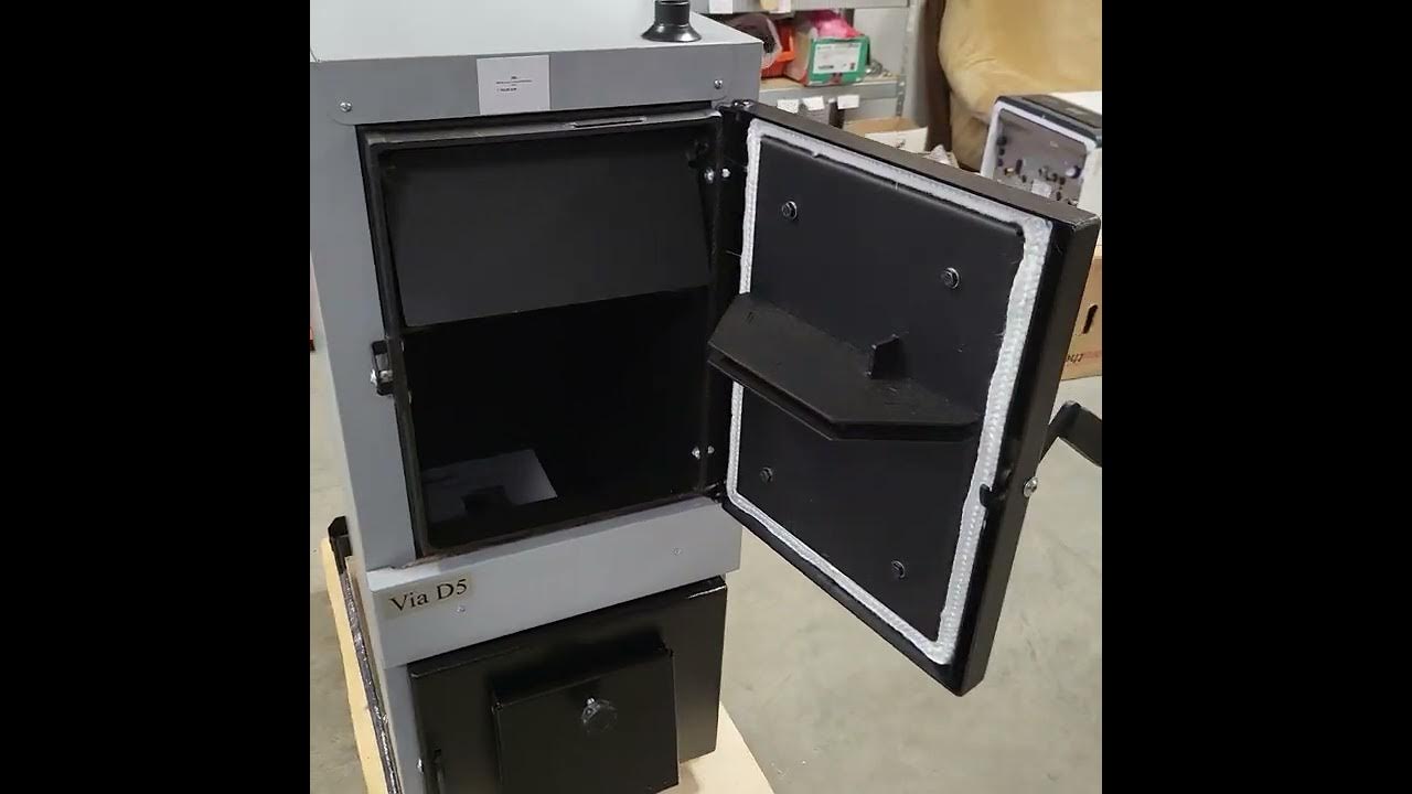 MAGA VIA D5 článkový kotol na drevo náhrada za VIADRUS U26 - YouTube