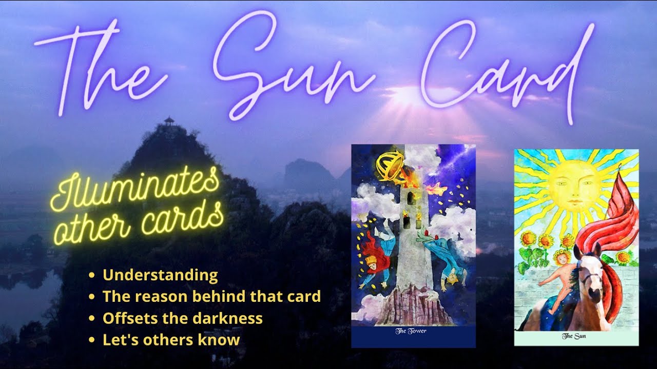 THE SUN card! Secrets revealed, illuminating your path - YouTube
