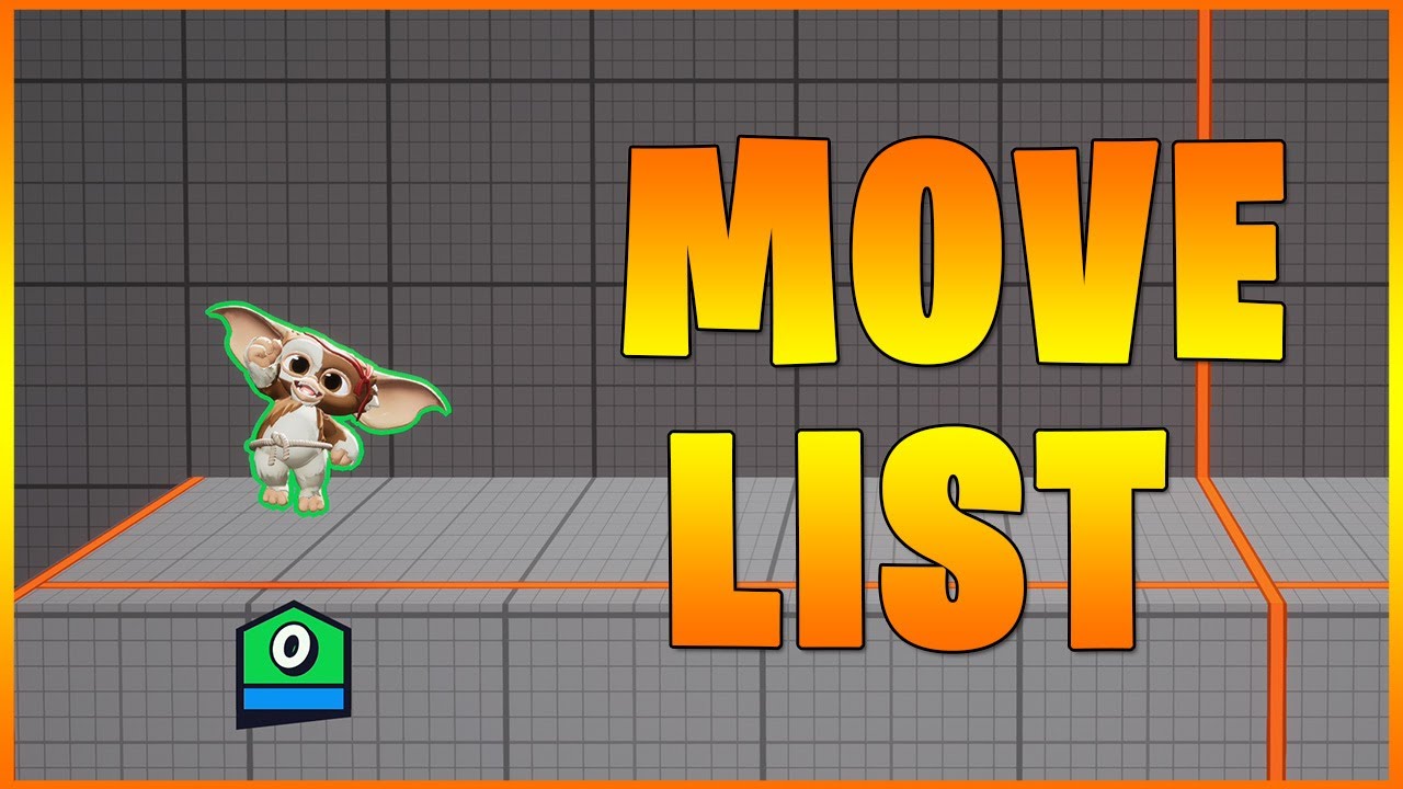 Multiversus - Gizmo Move List | Gameplay & Variants - YouTube