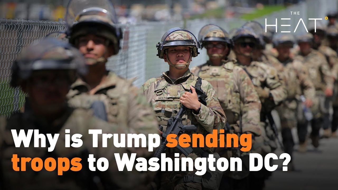 Why is Trump sending troops to Washington DC? - YouTube