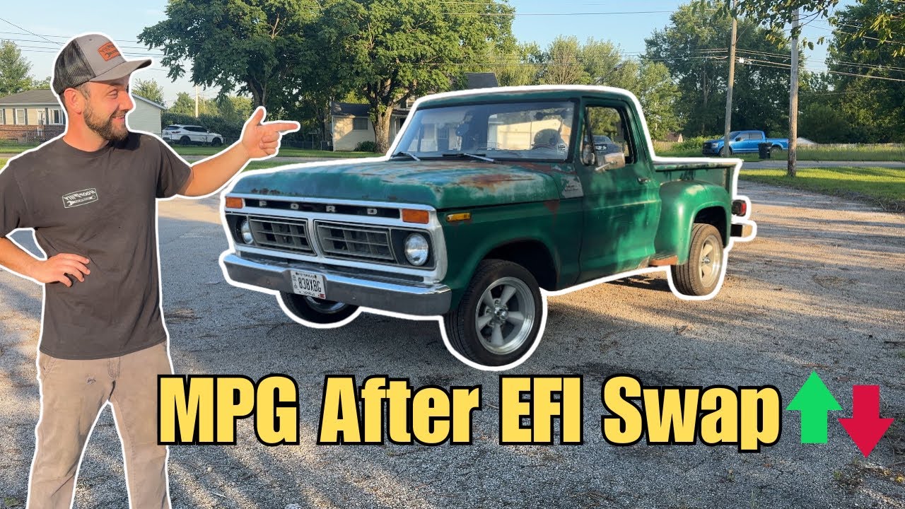 How Many MPG Does An EFI Swapped Ford 300 Get? - YouTube