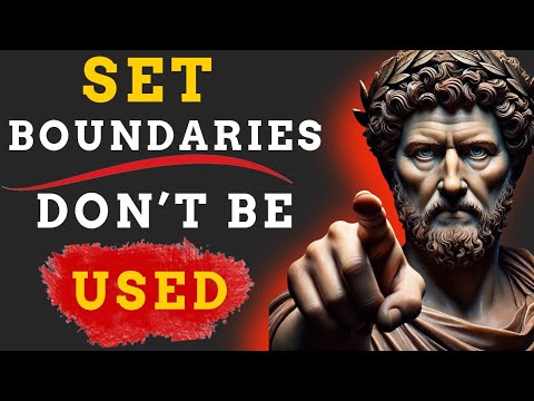 Stop Trying to Be Liked~ Set Boundaries dont be used | Stoicism 