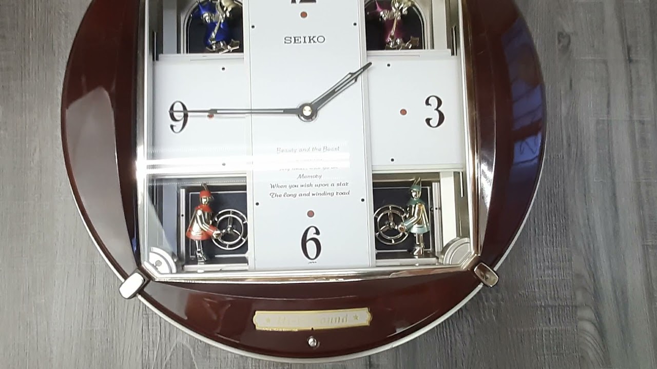 Seiko QXM112B Demo - YouTube