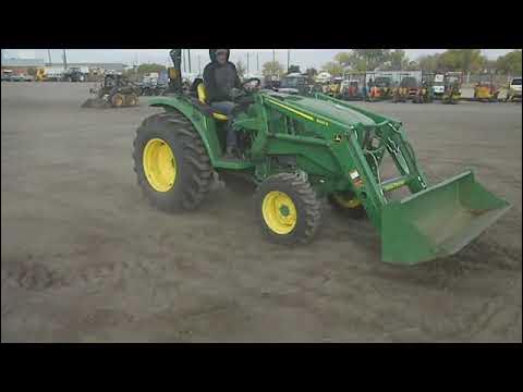 1216- 2021 John Deere 4044M MFWD Loader Tractor - YouTube