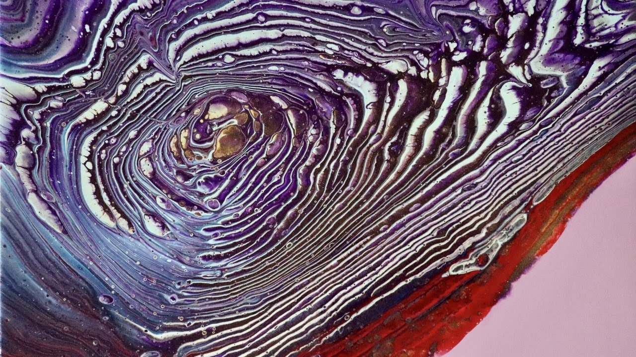 TESTING Mixed Media Girl BRAND NEW Pouring Medium UNEXPECTED RESULTS in ...