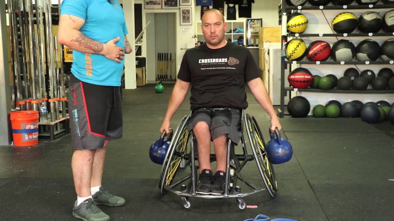 Deadlift Progressions for Seated Athletes - YouTube