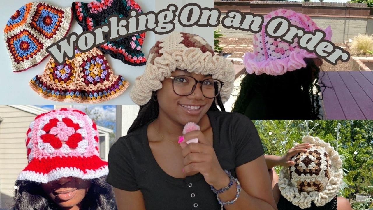 How A Small Business Owner Finishes A Crochet Order | Small Business ...