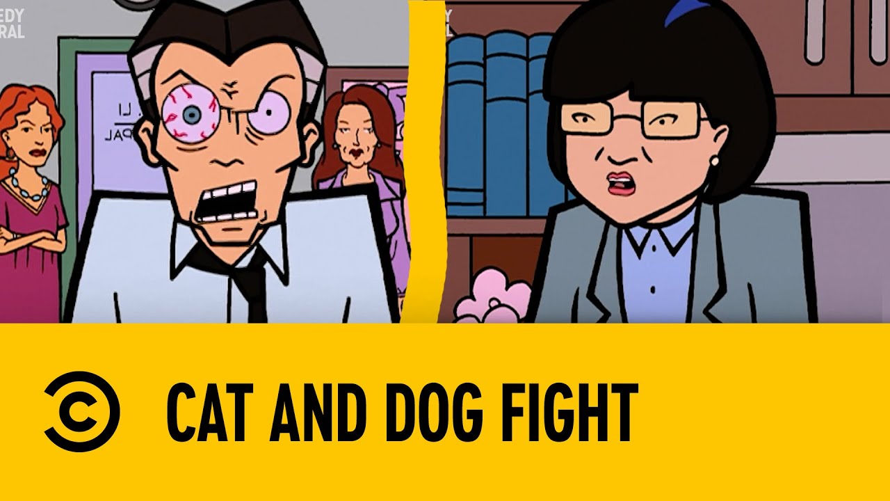 Cat And Dog Fight | Daria | Comedy Central Africa - YouTube
