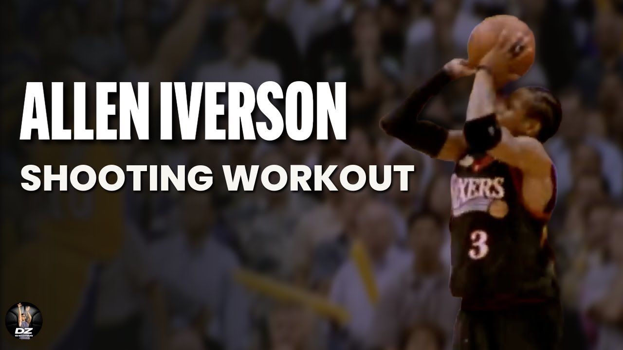 Allen Iverson Shooting Workout | Pull-Ups, Iverson Cut Jumpers ...