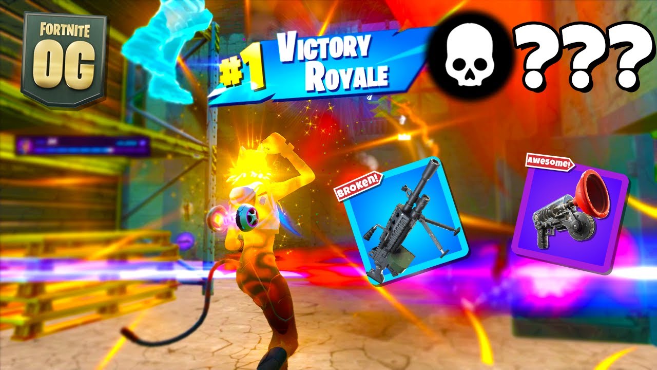 High Elimination Solo Win Gameplay (Fortnite OG Zero Builds) - YouTube