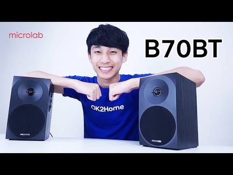 รีวิวลำโพง Microlab B70BT เสียงแฟลตก็ได้ ใส่แหลมใส่เบสก็โอเค จัดเซ่ - YouTube
