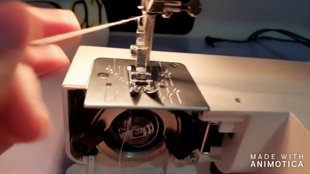 Basic components of a sewing machine - YouTube