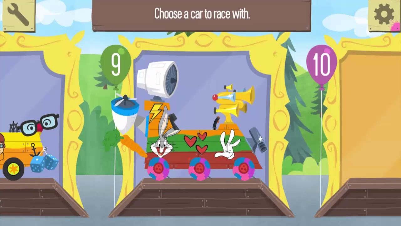 Kids games BUGS BUNNY BOOMERANG MAKE AND RACE - YouTube